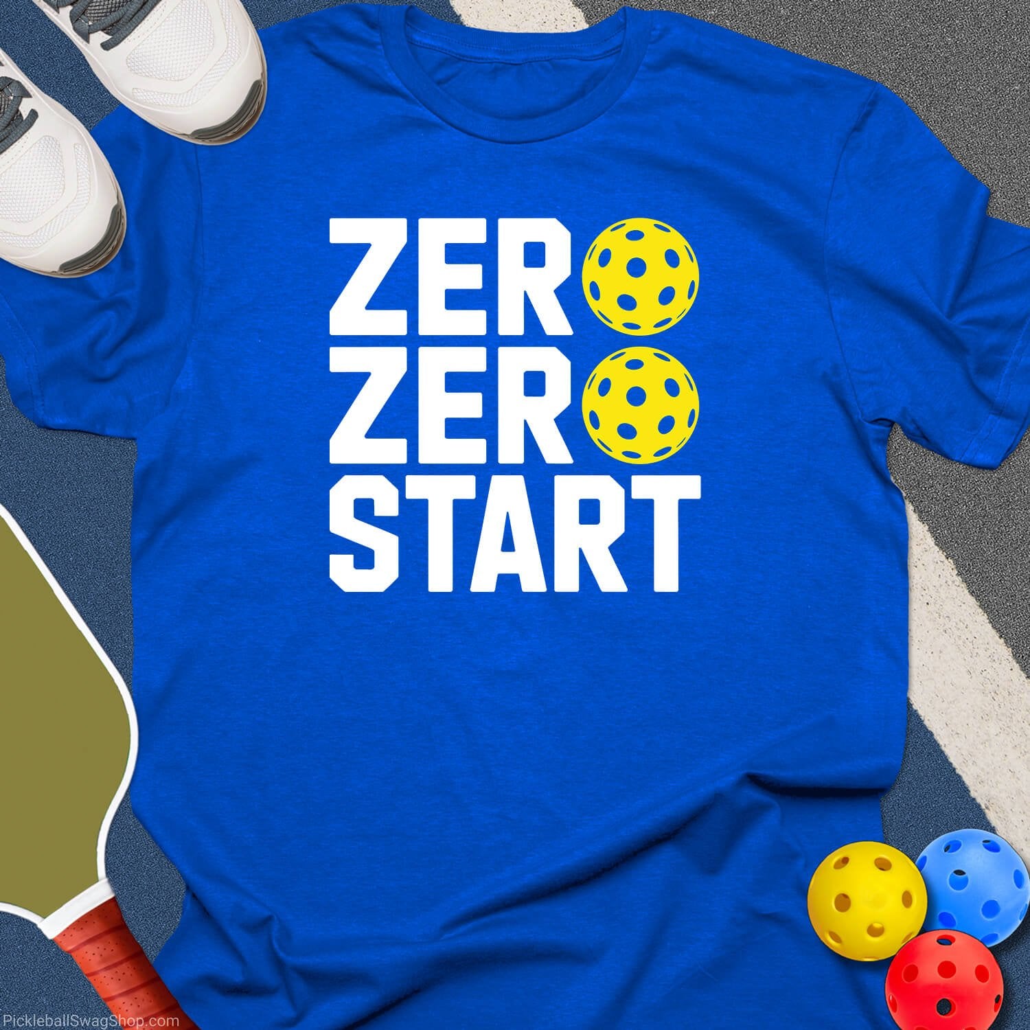 Zero Zero Start Pickleball T-Shirt – PickleballSwagShop